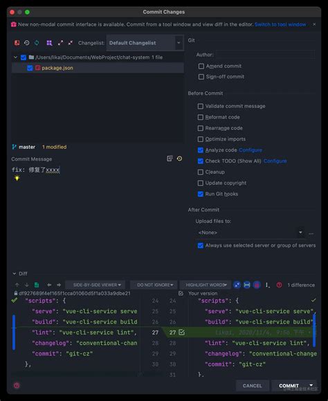 合理使用WebStorm 好用的内置git工具webstorm中集成了一个很好用的git管理工具它可以大大提升我们 掘金