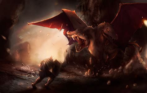 배경 화면 그림 하늘 용 악마 방패 신화학 불꽃 어둠 스크린 샷 컴퓨터 벽지 가상의 인물 특수 효과 지질 학적 현상 신화의 생물 유기체 도비