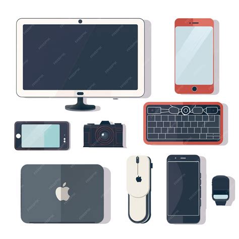 A Collection Of Different Types Of Electronic Devices Including One Of