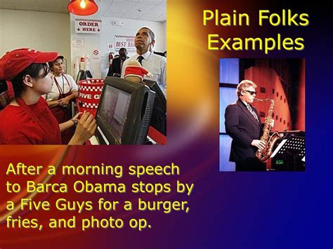 Transfer Propaganda Examples Obama