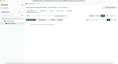 Connecting Mongodb Compass To Amazon Documentdb A Step By Step Guide Dev Community
