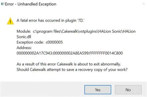 Halion Sonic Crashing Cakewalk C000005 Cakewalk By BandLab Cakewalk Discuss The Official