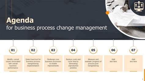 Business Process Change Management Powerpoint Presentation Slides PPT Example