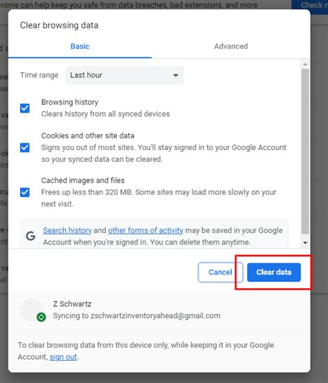 How To Clear Cache FAQ Inventory Ahead