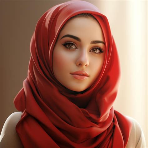 Premium Ai Image Hijabi Beautiful Girl