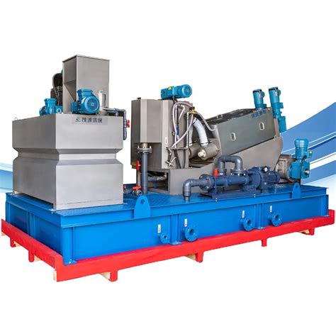 Sludge Dehydration Machine Sludge Dewatering Equipment Factory For Wtp