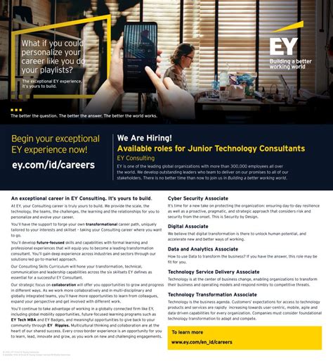 Ey Consulting Indonesia On Linkedin Technology Consulting