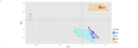 Principal Components Analysis Pca Of Complete Intestinal Download Scientific Diagram