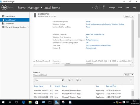 Technical Skills Enhancement World Windows Server Technical Preview Overview Part