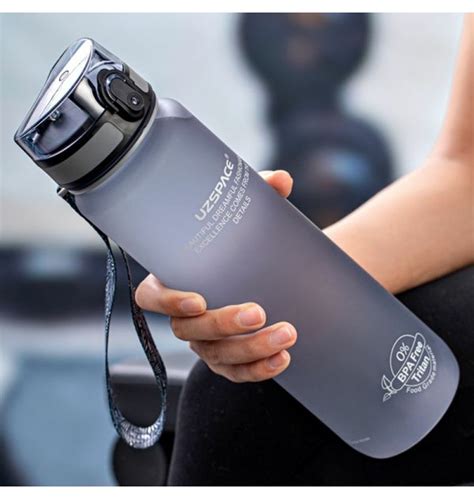 2리터 대용량 물통 스포츠 헬스 쉐이크통 보틀 고품질 물병 500ml 1000ml Bpa 무료 누출 방지 휴대용 음료 병 스포츠