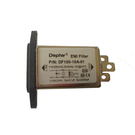 IEC Scoket Filters With One Fuse And Switch DF102 Dephir China Manufacturer Filters