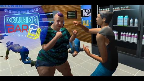 DRUNK FELLAS VISIT A SUPERMARKET || Drunken Bar Fight VR #2 - YouTube