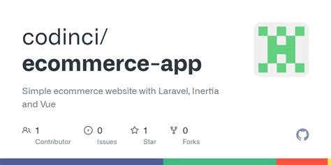 GitHub Codinci Ecommerce App Simple Ecommerce Website With Laravel Inertia And Vue