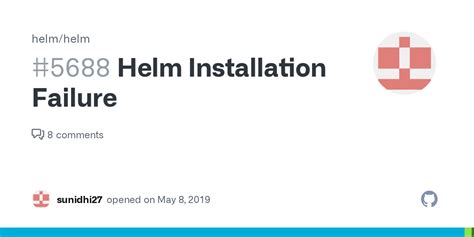 Helm Installation Failure Issue Helm Helm GitHub