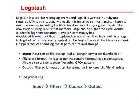 Centralized Logging System Using Elk Stack Pptx Databases