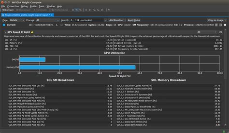 how to check gpu usage in nsight systems jetson xavier nx nvidia