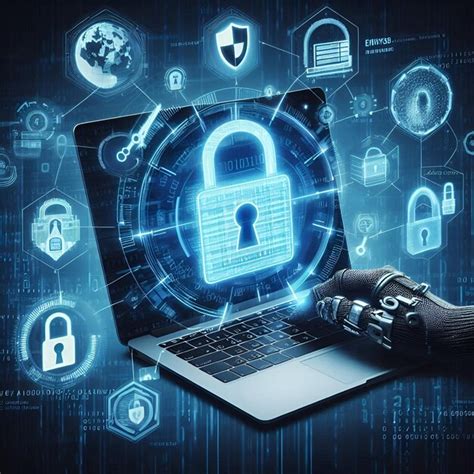 Cyber Security Ransomware Email Phishing Encrypted Technology Premium Ai Generated Image