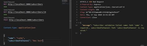 Nodejs Hi I Am Getting Error While Making A Post Request Stack