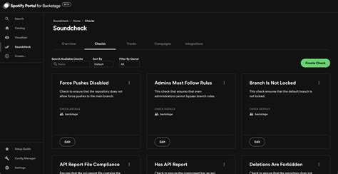 Soundcheck Spotify Plugins For Backstage Developer Documentation