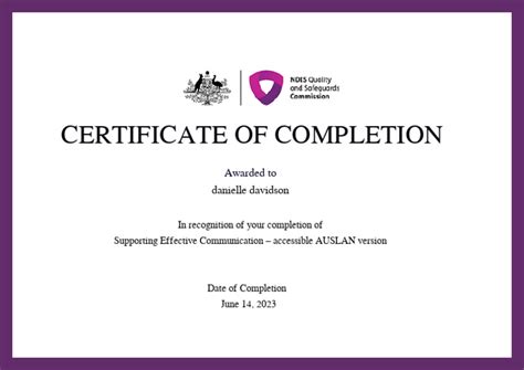 supporting effective communication module completion certificate pdf