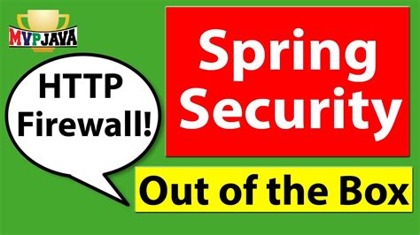 Spring Security Default Configuration Firewall Youtube