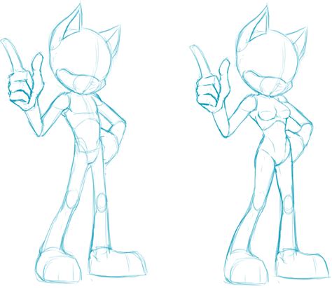 Sonic Style Basic Bases By Keitronic Drawing Base Drawings Sonic Art