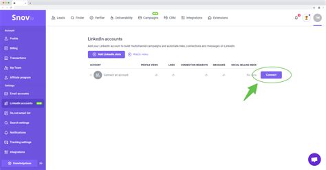 Snov Io How To Connect Your LinkedIn Account To Snov Io