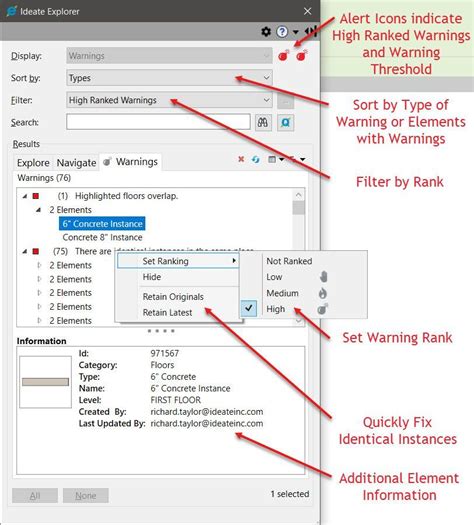 Wishlist Granted Better Revit Warnings Management