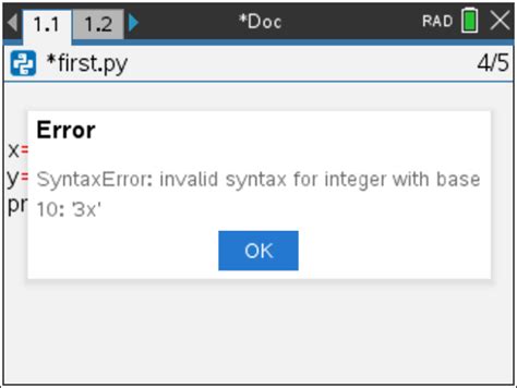 10 Minutes Of Code Ti Nspire™ Cx Ii Python Activities