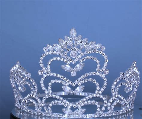 Rhinestone Queen Bridal Princess Rhinestone Crown Tiara Crowndesigners