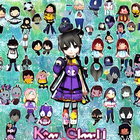 Adorable Kawaii Chibi Digital Graphic Creative Fabrica