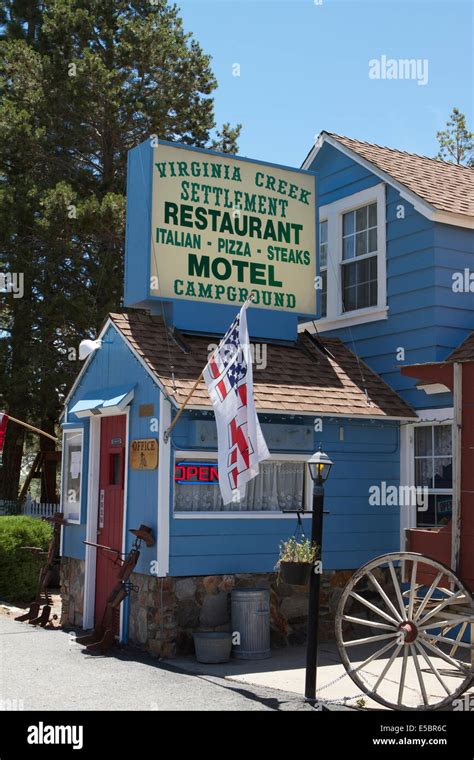 Virginia Creek Settlement Motel Restaurant And Campground On Highway
