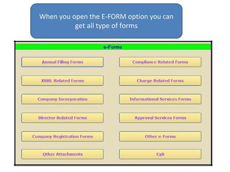 MCA E Filing Software PDF