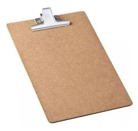 Prancheta A4 Mdf Wire Clip Kit Com 10 Pranchetas Bacchi Material