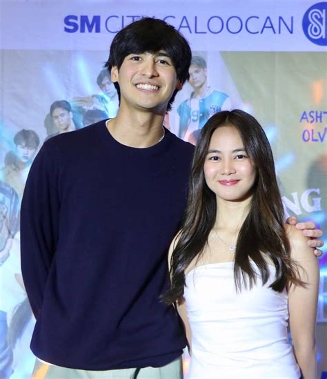 Ashdres Andres Muhlach And Ashtine Olviga At Amnse Mall Show In Sm
