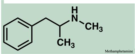 Methamphetamine Lewis Structure