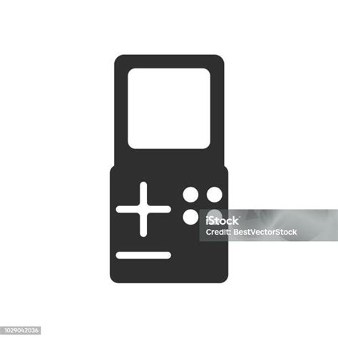 게임 콘솔 아이콘 벡터 기호와 기호 흰색 배경 게임 콘솔 로고 개념에 고립 Brand Name Video Game에 대한 스톡