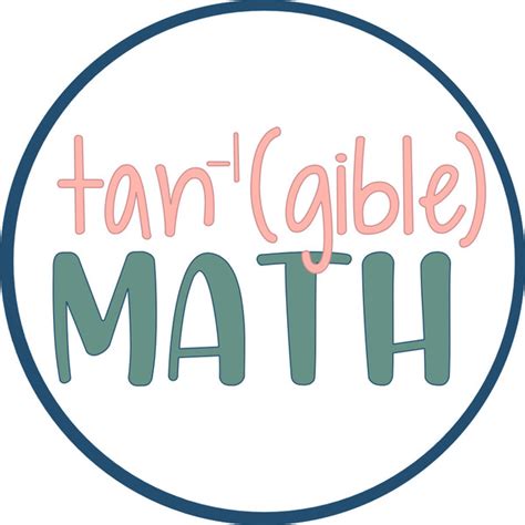 Tangible Math Teaching Resources Teachers Pay Teachers
