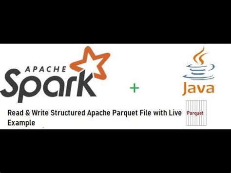 Read And Write Parquet File Using Spark With Java YouTube