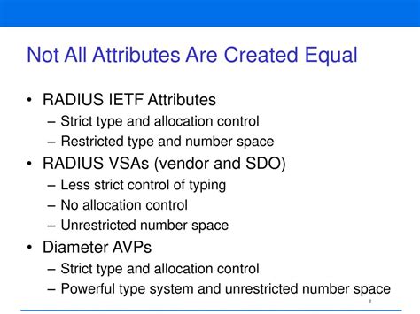 August At IETF Thoughts On RADIUS Data Model Issues And Some Possible New Approaches