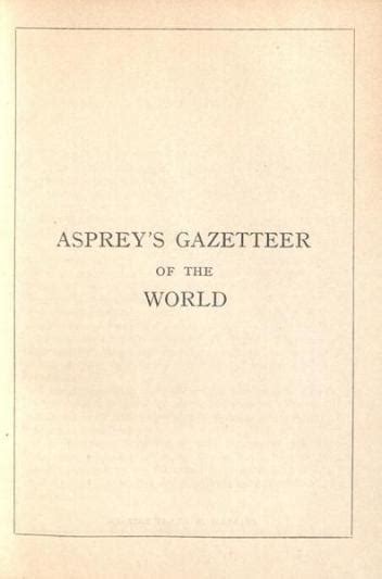 Aspreys Gazetteer Of The World Reference Library London Asprey And Co