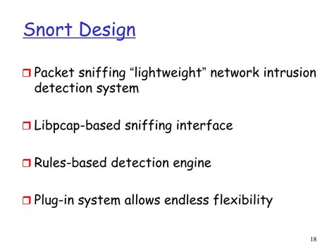 ppt intrusion detection system [ snort] powerpoint presentation free