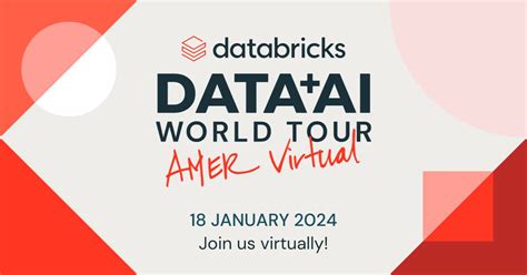 chris williamson on linkedin databricks data ai summit world tour