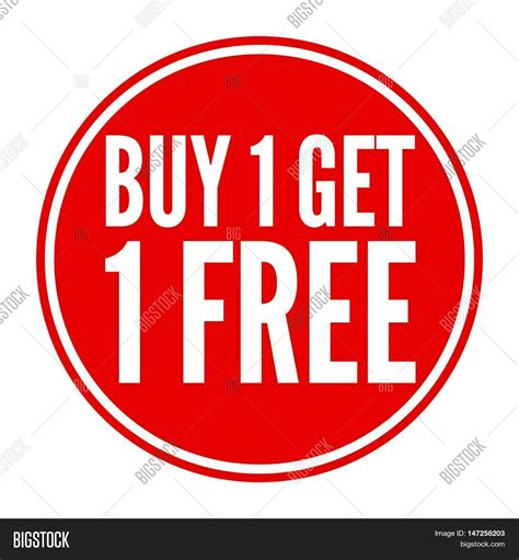 Buy One Get One Free Image Photo Free Trial Bigstock