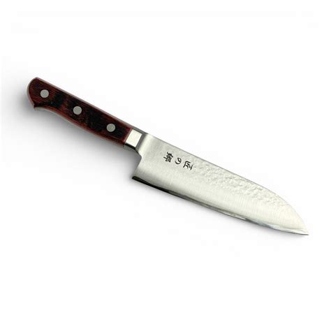 三徳包丁 150vg槌目レッドウッド Limited Edition Santoku Knife 150 Vg Hammered