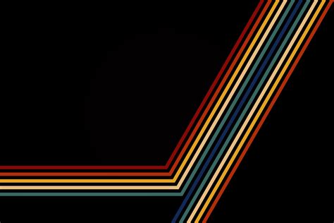 Abstract Simple Colorful Striped Lines In Retro Style 10751412 Vector Art At Vecteezy