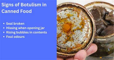 What Are The Signs Of Botulism In Canned Food