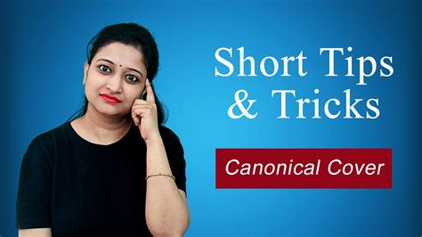 How To Find Canonical Cover Dbms Minimalset Irreducibleset Youtube