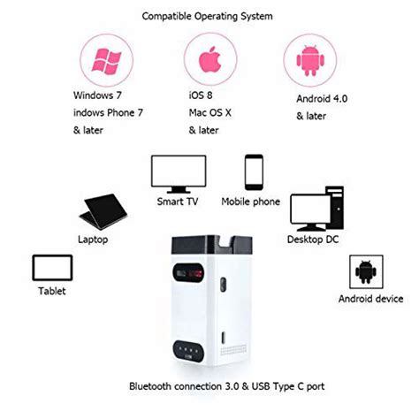 Getuscart Heartbeat Laser Projection Keyboard Bluetooth Virtual
