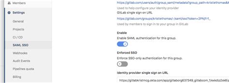 GitLab Com SAML For Groups GitLab Commercial Customer Success Documentation